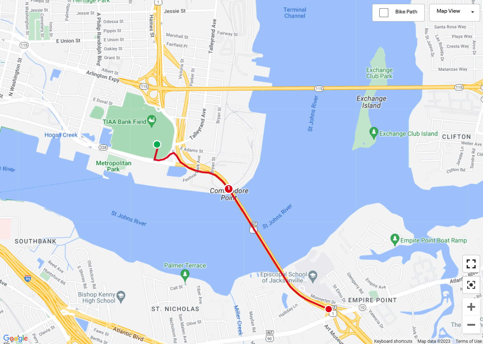 Race Routes - 2023 KidsHealth Run & Walk